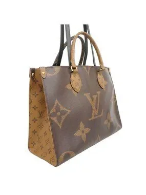 Louis Vuitton | Bags | Louis Vuitton Tote Monogram Giant Reverse On The ...